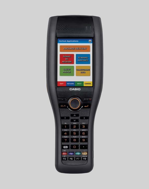 The Casio DT-X30: a rugged hand-held terminal with a higher IP67 rating ...