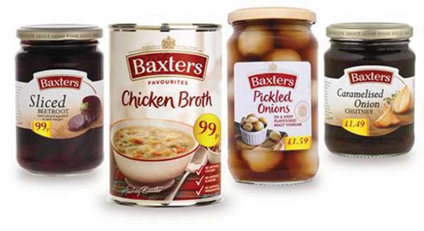 Introducing Baxters’ new and exclusive Price marked Pack range ...
