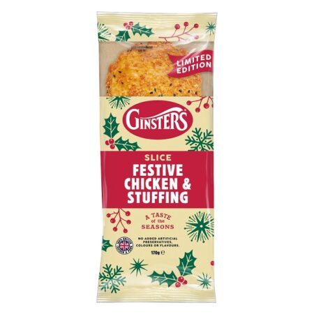 Ginsters limited edition festive slice is back by popular demand ...