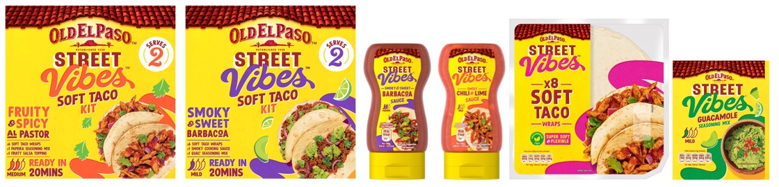 Old El Paso brings the vibes with new street food-inspired soft taco ...
