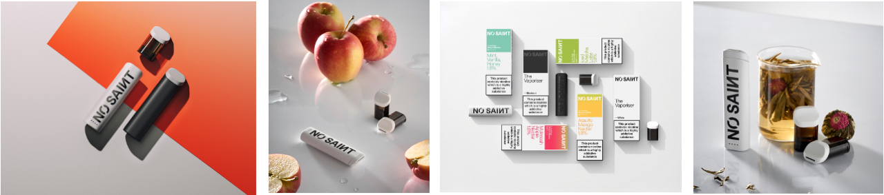 NO SAINT: The revolutionary vaping brand bringing good taste, safety ...